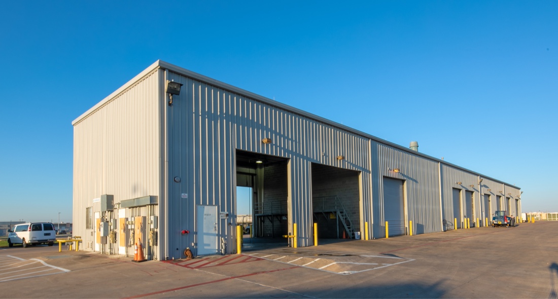 Austin-Bergstrom Int'l Airport GSE Building - Aviation Facilities Company